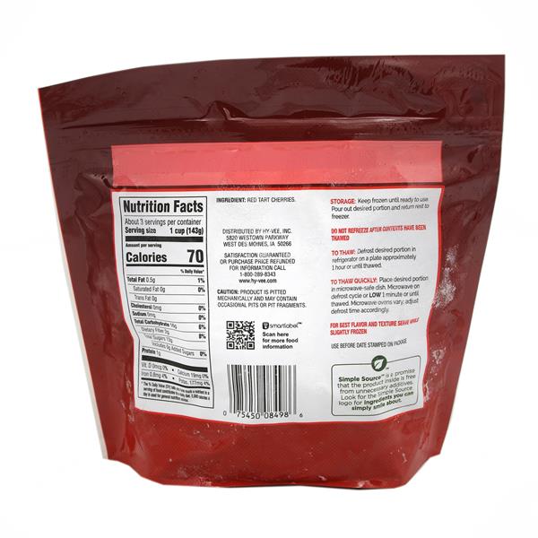 Hy-Vee Unsweetened Red Tart Cherries | Hy-Vee Aisles Online Grocery ...