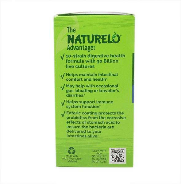 Naturelo Probiotic 30 Billion CFU 10 Strains Vegan Capsules | Hy-Vee ...